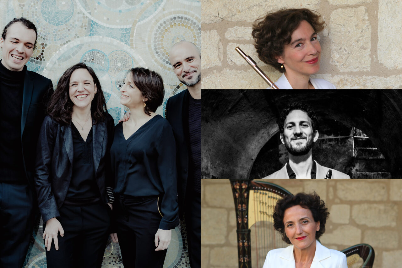 Quatuor Voce, Isabelle Moretti, Juliette Hurel et Rémi Delangle - Les ...